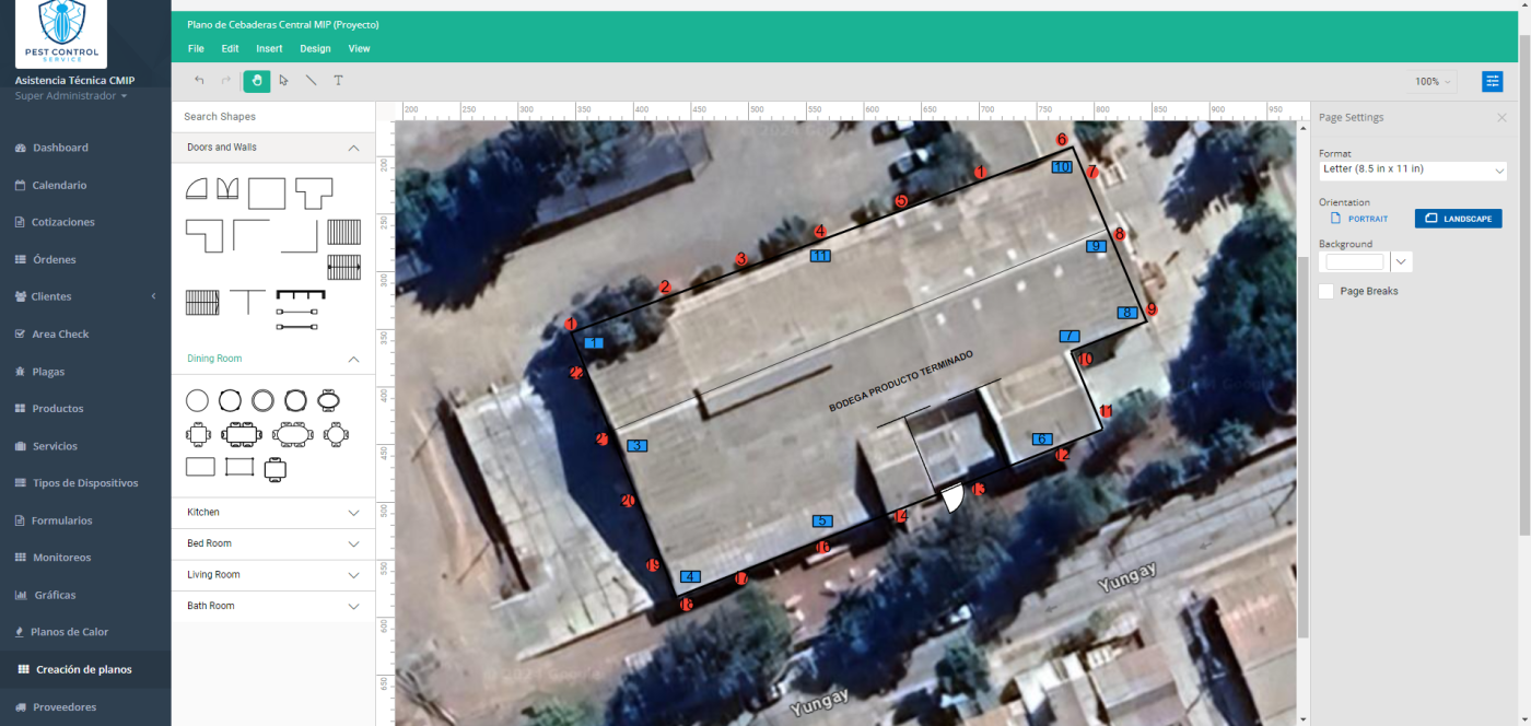 Central MIP | Software Control de Plagas | DEMO GRATIS